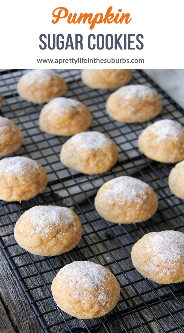 Pumpkin Sugar Cookies - A Pretty Life In The Suburbs