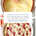 Spring Brunch Recipe Ideas - A Pretty Life In The Suburbs